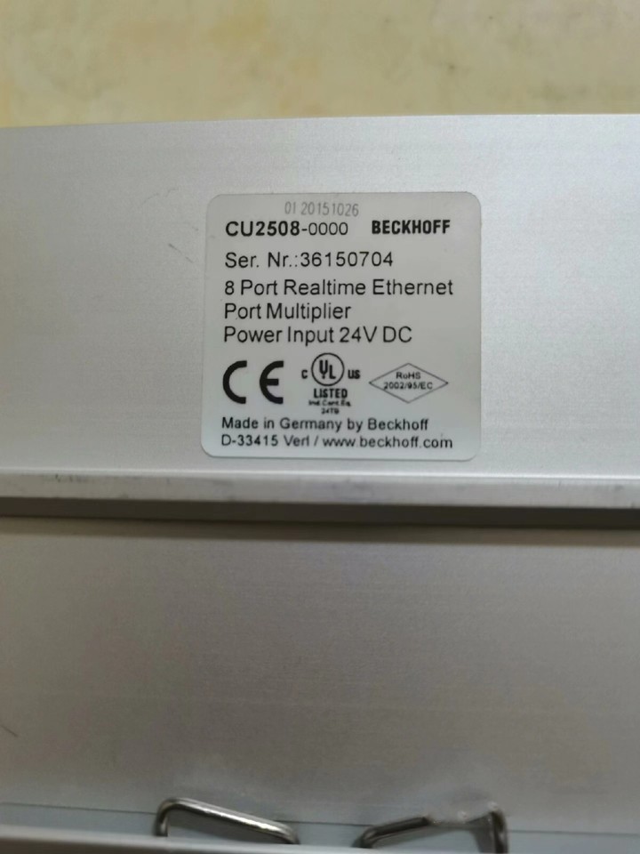 1PCS USED BECKHOFF CU2508 CU2508-0000 Via DHL or Fedex #N7277 YF | eBay