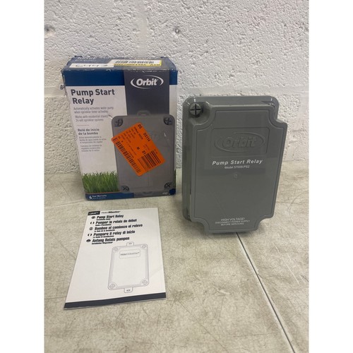 Orbit 1-2 HP Pump Start Relay, Automatic Sprinkler System, 24V, Heavy ...