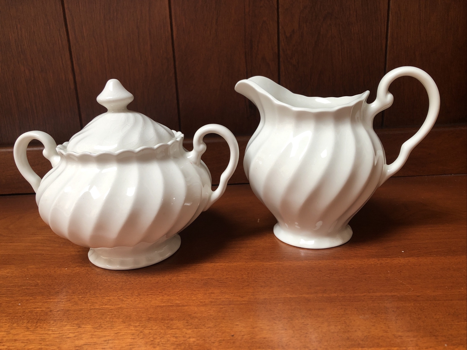 Regency Creamer & Sugar Johnson Brothers Earthenware Ironstone Made in ...