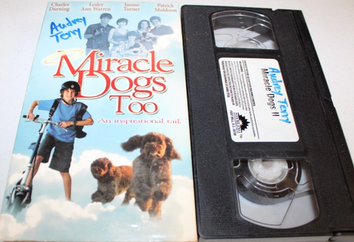 Miracle Dogs Too (VHS 2006) Charles Durning, Patrick Muldoon, Jaleel ...