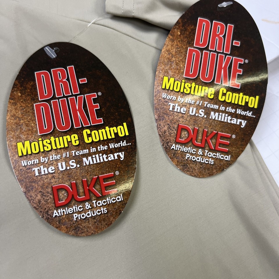 Dri-Duke Moisture Control Compression USGI T-Shirt Men's Military SAND ...