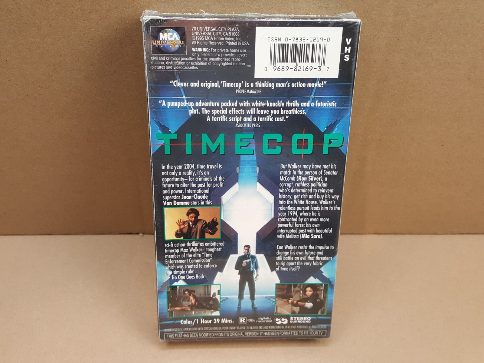 Timecop (VHS, 1995) for sale online | eBay