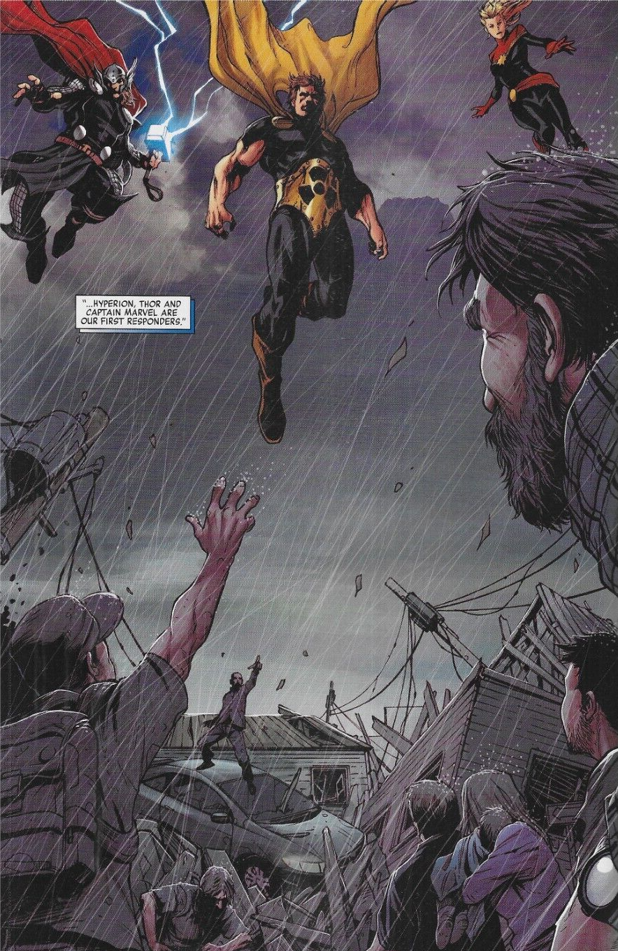 Avengers World Magazine Comic 1 First Print Cover A Frank Martin 2014 ...