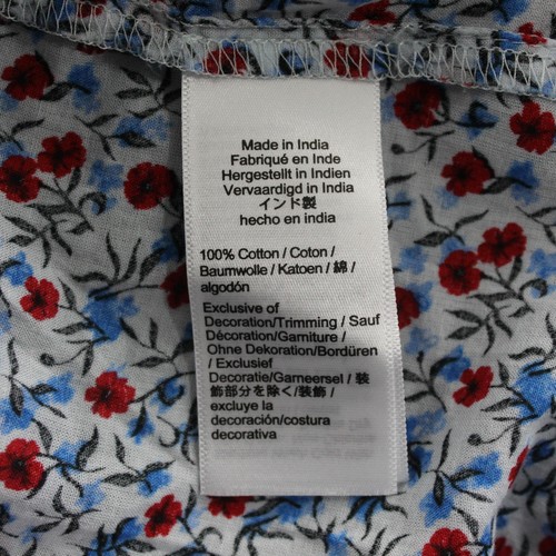 J Crew Dress Womens Small Cotton Voile Empire Waist Midi Poppy Print ...