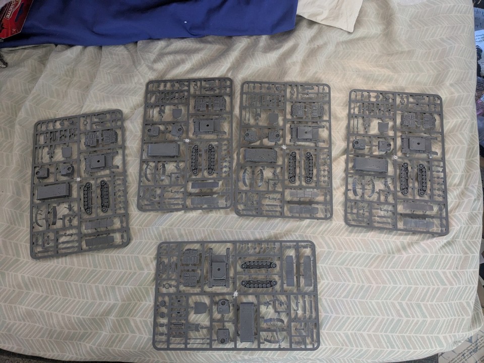 Plastic Soldier Co. 15mm German Panzer III J/L/M/N (5 Tanks) – Complete ...