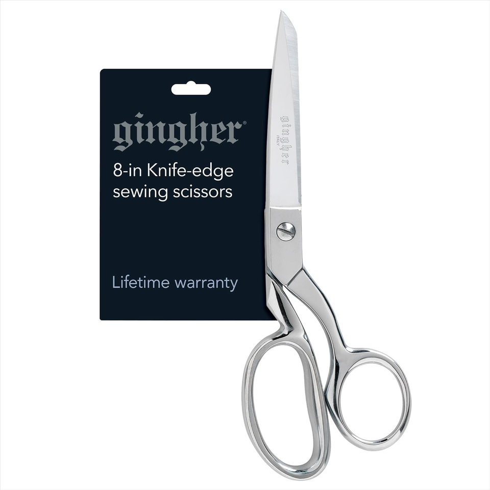 Gingher 01-005288 - 8-Inch Knife Edge Dressmaker'S Shears, Silver ...