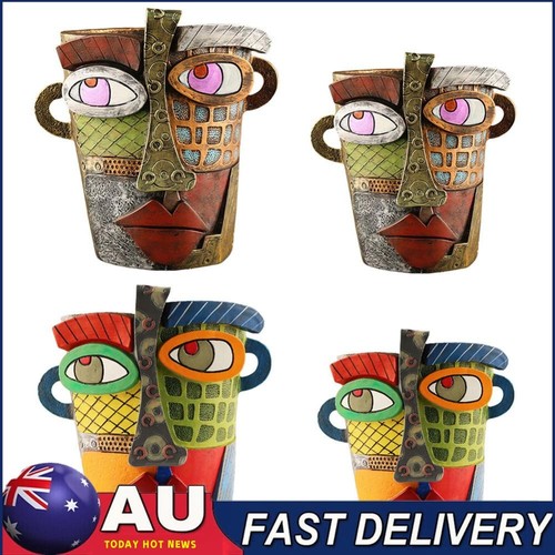 Abstract Beauty Face Flower Pots Funny Face Flower Pot for Outdoor ...