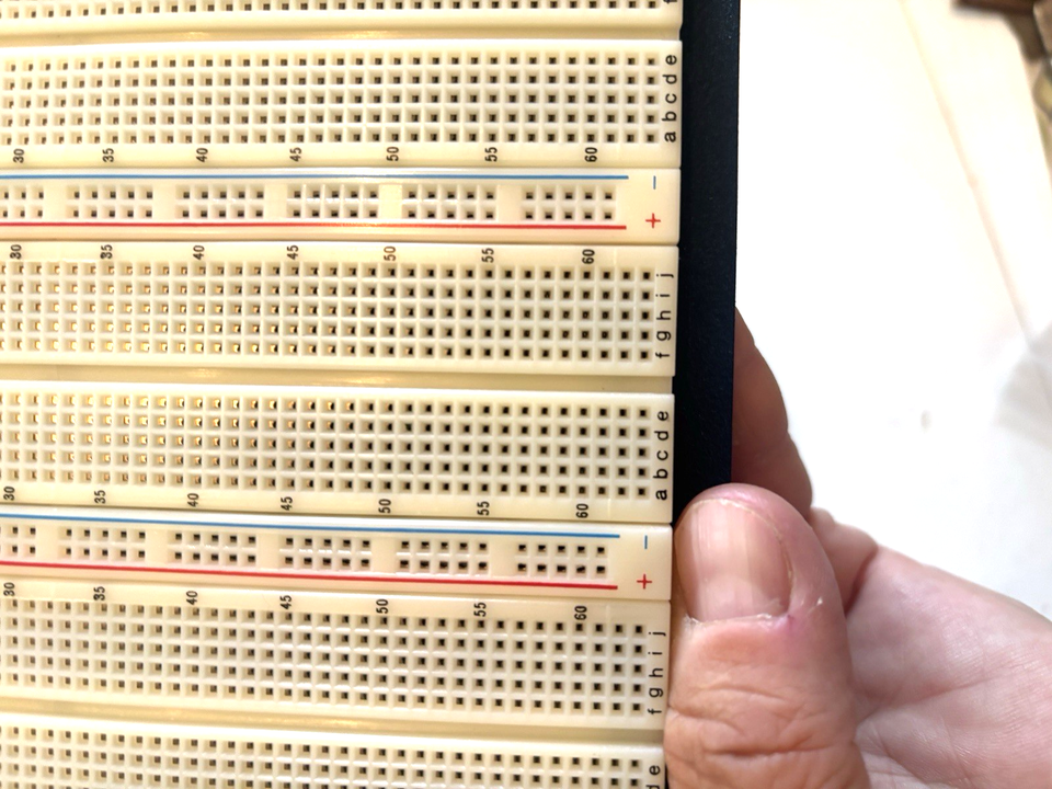 SOLDERLESS ELECTRONIC CIRCUIT BREADBOARD - project board - IC | eBay