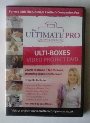The Ultimate Pro Crafter's Companion Ulti Boxes Video Project DVD PC ...