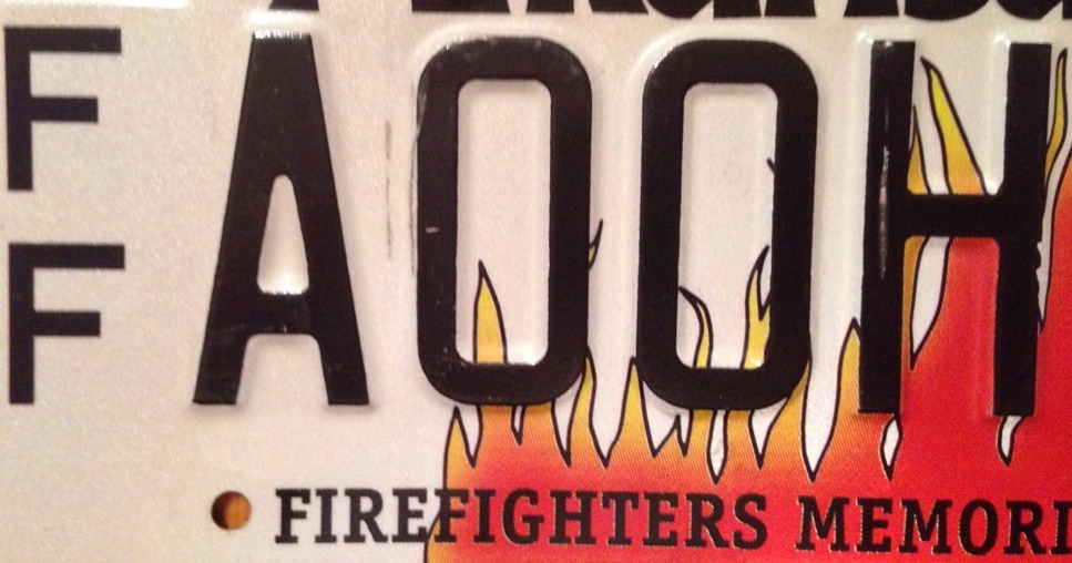Arkansas Firefighter license plate Fire Fighter Rescue EMT Fireman EMS ...