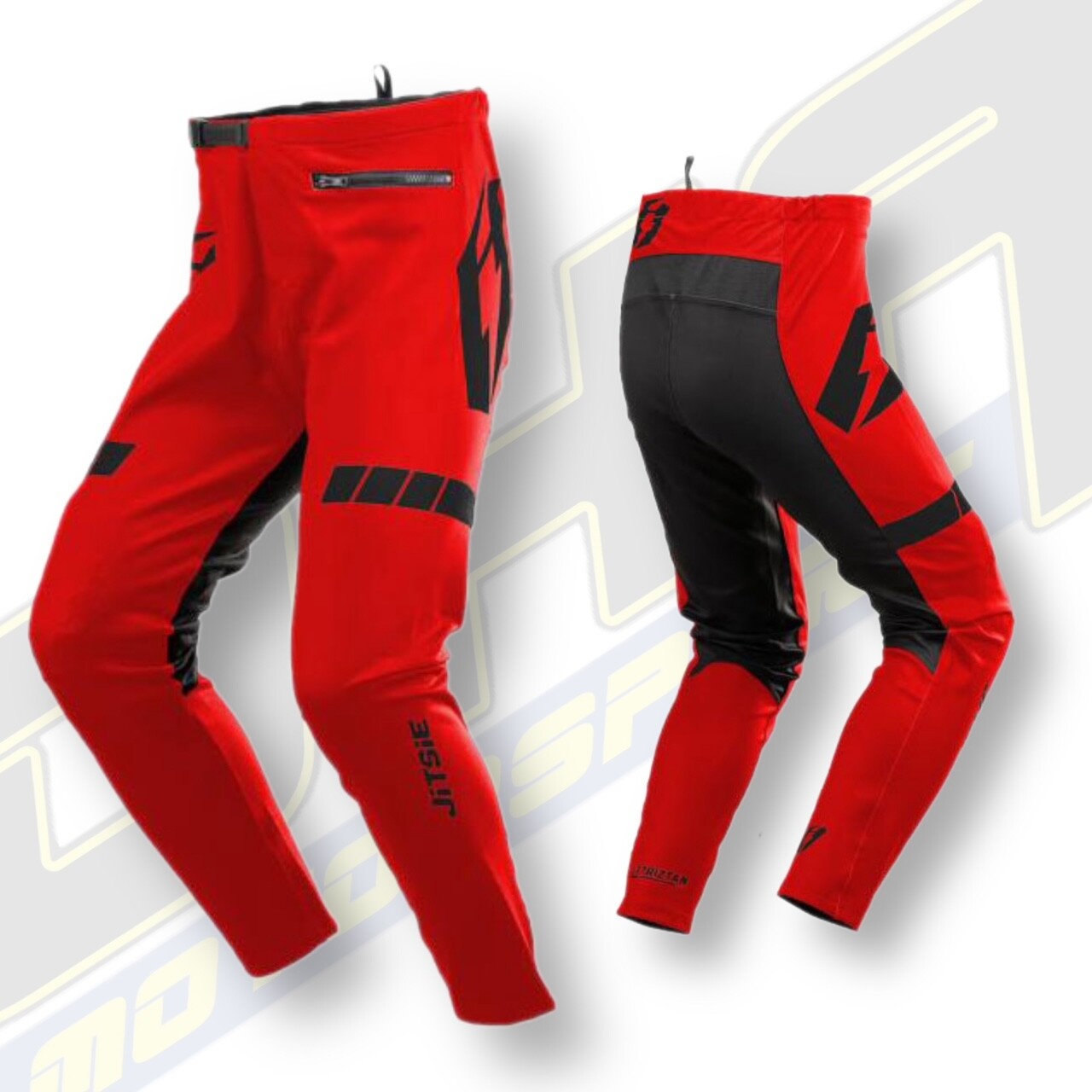 JITSIE TRIZTAN Trials Pants Trousers Bottoms - RED - Beta TRS GasGas ...