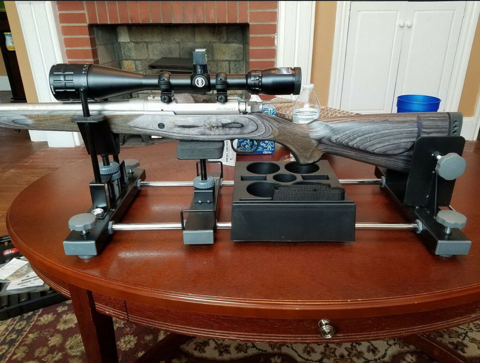 Gun Cleaning Sighting Vise Handgun Holder Stand Rifle Scope Smithing ...