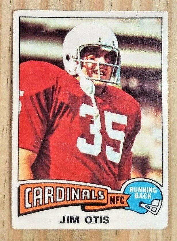 1975 TOPPS JIM OTIS CARD#183 ST. LOUIS CARDINALS SAINTS OHIO STATE ...