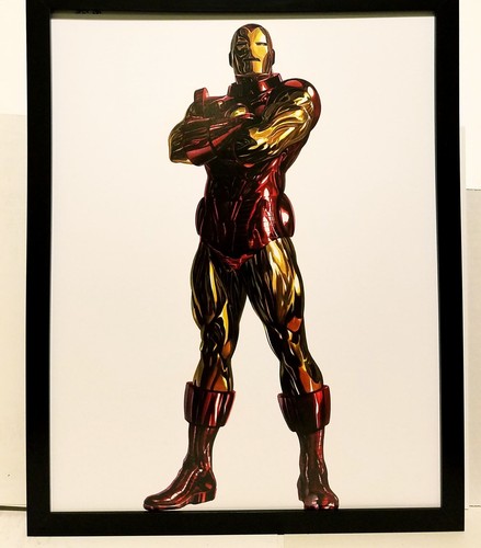 Iron Man Avengers Timeless by Alex Ross FRAMED 11x14 Art Print Marvel ...