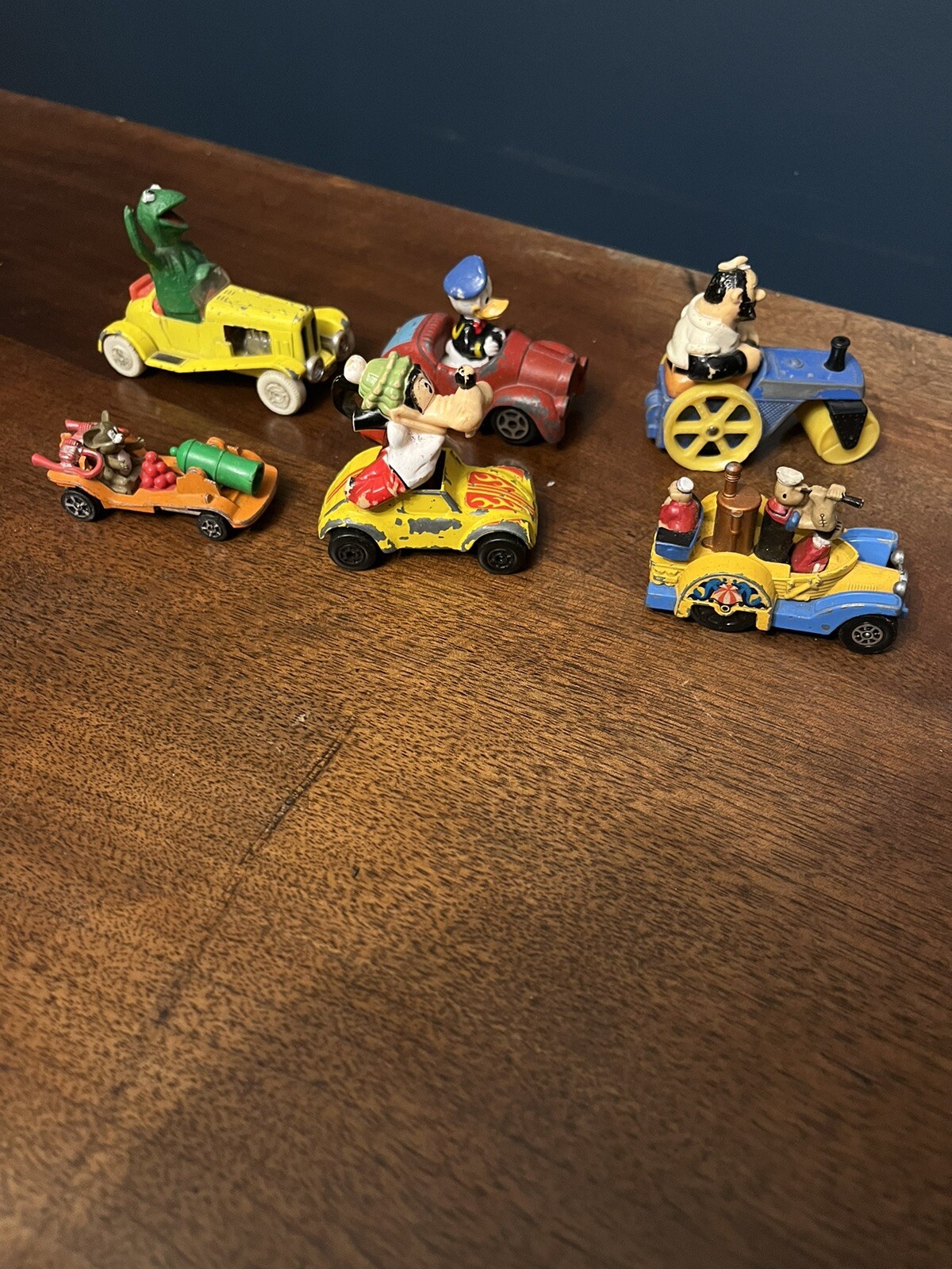 toy cars bundle Popeye Bluto Kermit The Frog | Grelly UK