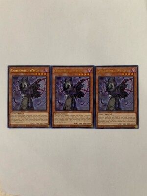 YUGIOH: 3x Condemned Witch MAGO-EN129 NM FAST | eBay