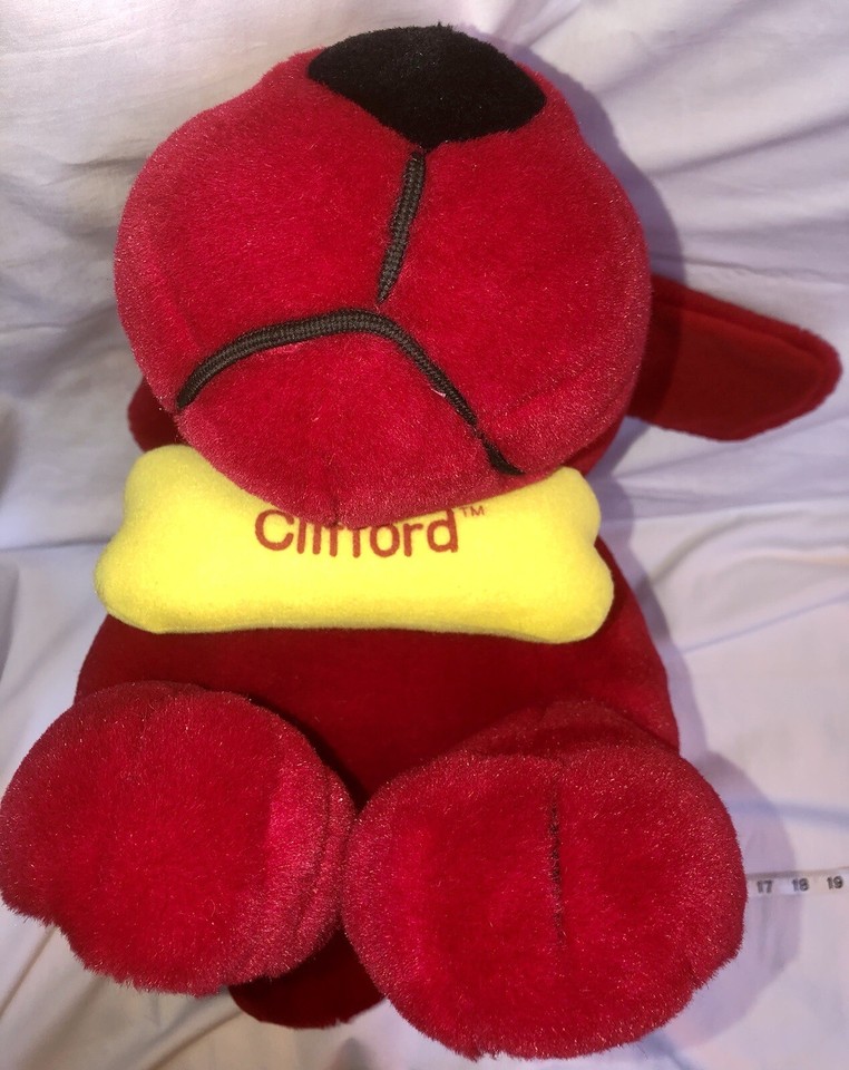 Vintage Clifford the Big Red Dog Plush Jumbo 25” Barking Plushy Barks ...