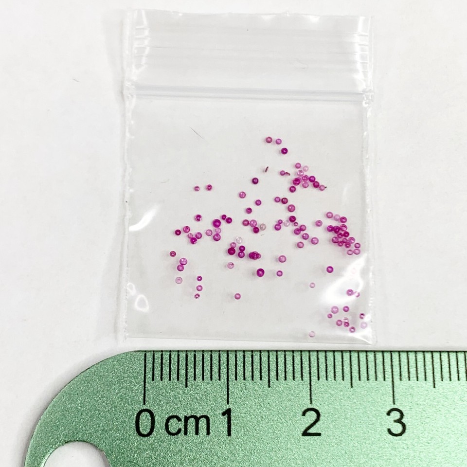 100 Ruby Escapement Jewels Hole Watchmaker Lot Repair Lab Created Watch ...