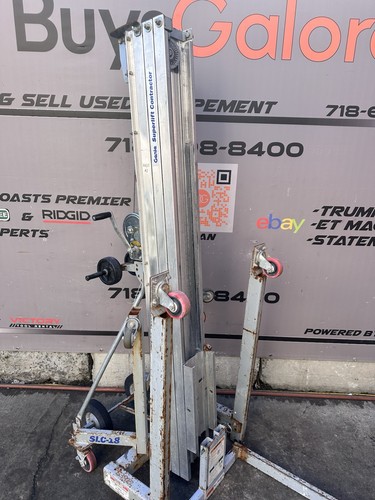 Genie SLC18 18' Superlift Material Lift Hoist Lift Duct Jack 650 lbs ...