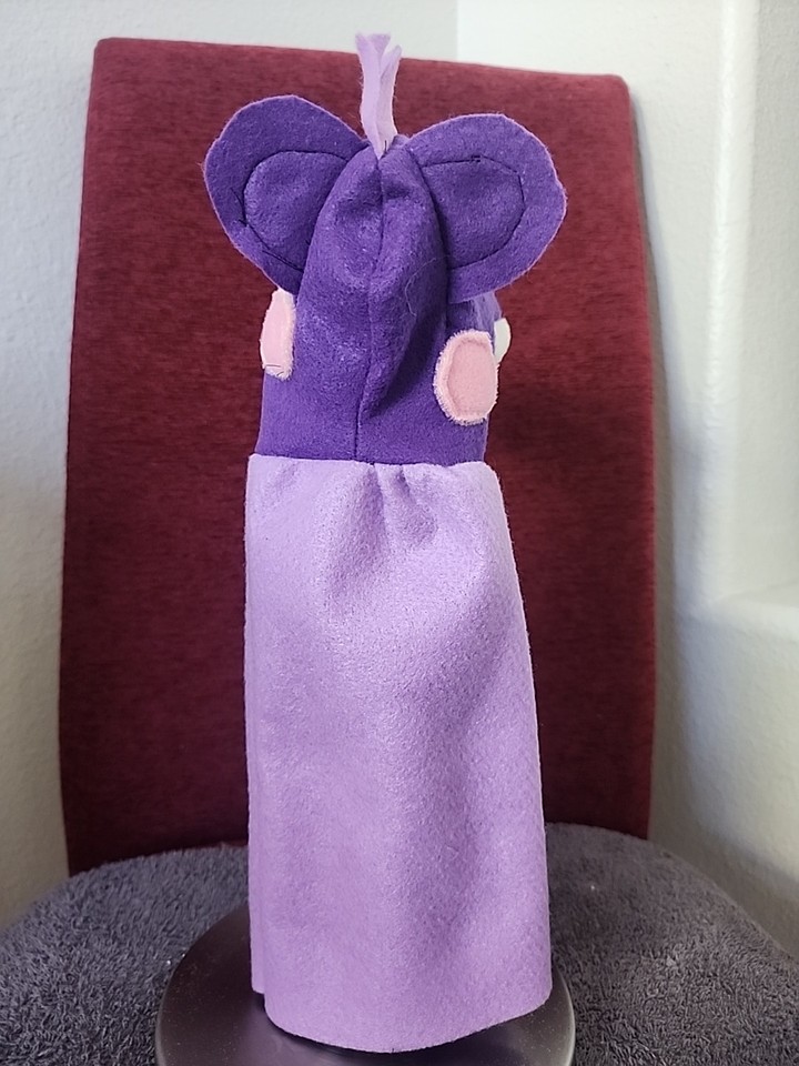 Baby Einstein Handmade Purple Anteater Handmade Hand Puppet. Kids. Cute ...