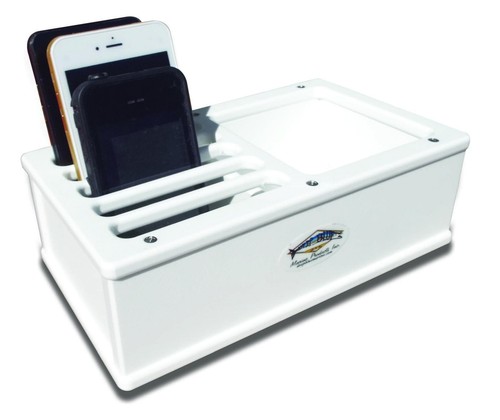 Deep Blue CPS Cell phone holder (5) and storage box- includes suction ...