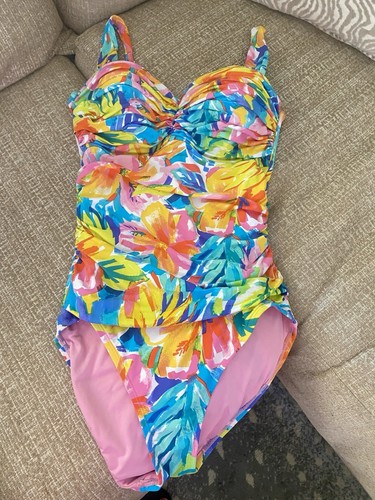 BLEU by Rod Beattie Size 8 NWOT 1 Piece Swimsuit | eBay