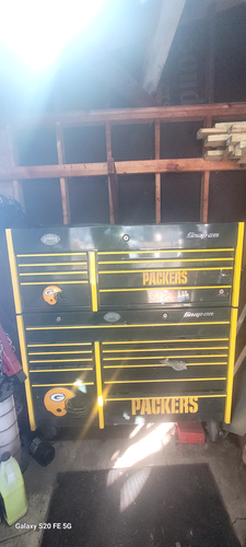 COLLECTORS GREEN BAY PACKERS SIGNED BY AL HARRIS SNAP ON TOOL BOX. WITH ...