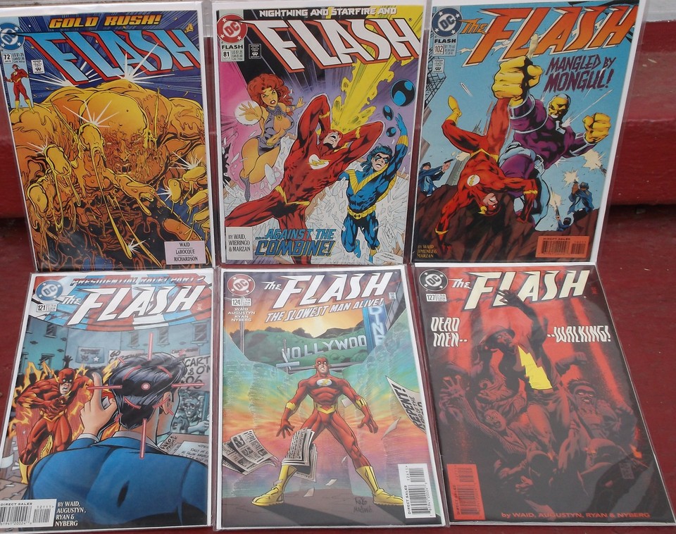 DC Comics The Flash 1987 Series 38 Issue Lot #4 7 8 10 14 15 20 21 23 ...