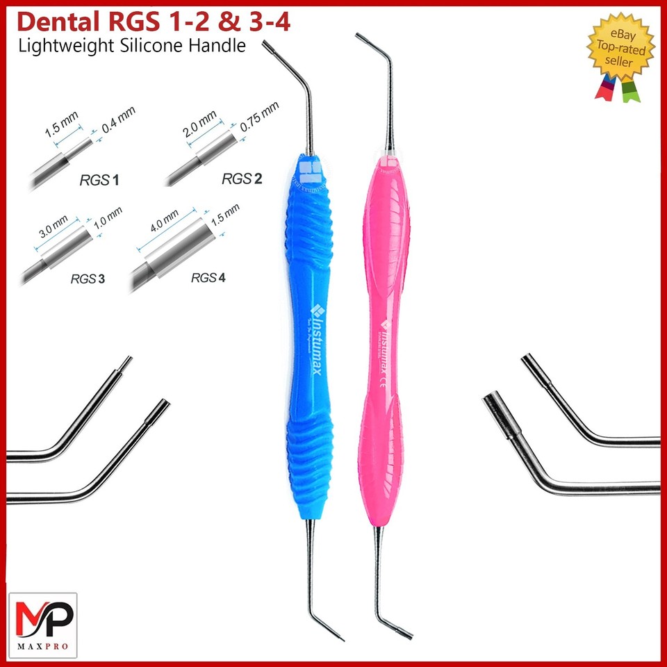 RGS 1-2 / 3-4 Dental Instrument – Silicone Handle – Depth Guide for ...