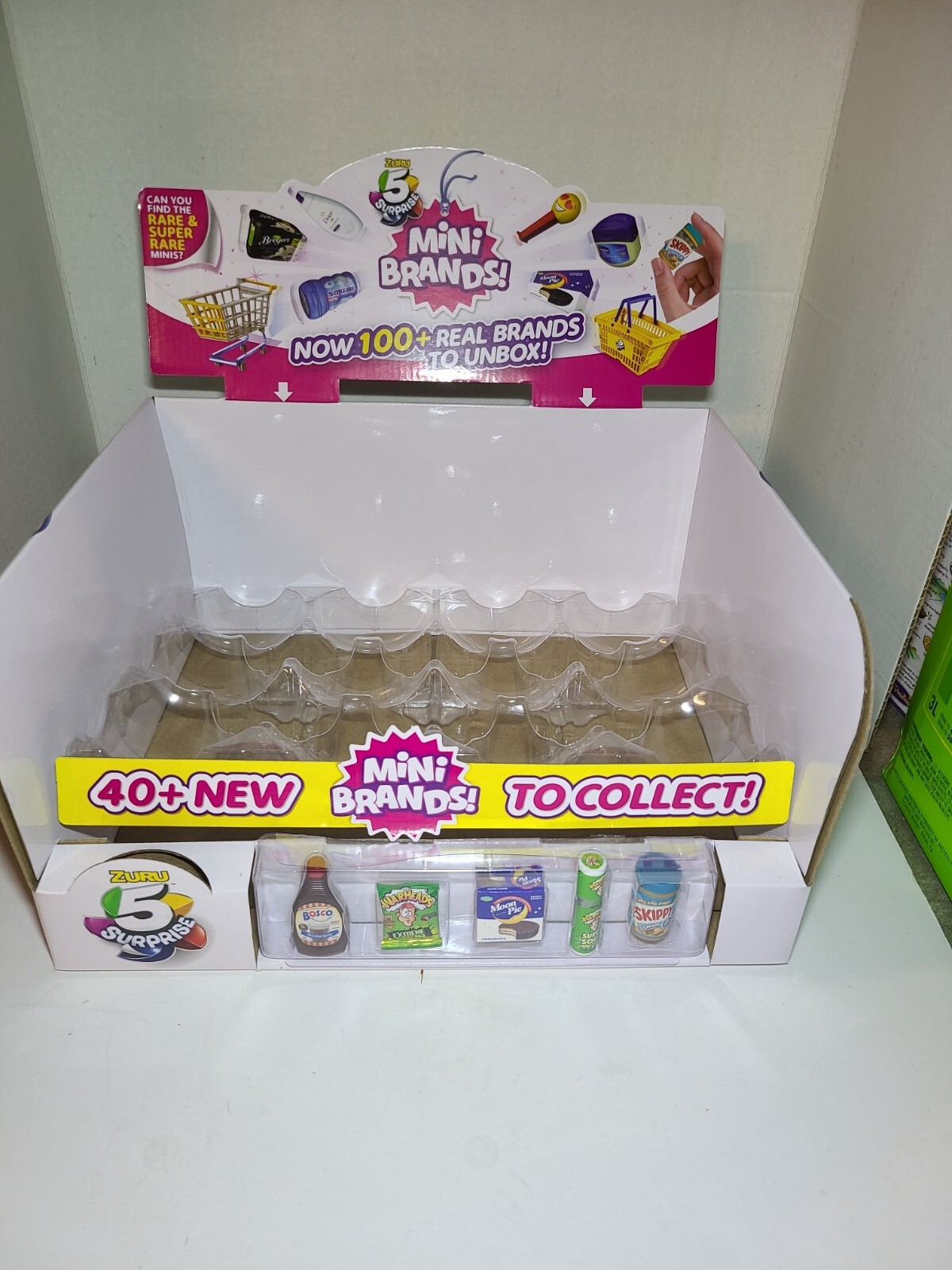 ZURU 5 SURPRISE MINI BRANDS Series 1 Display box w/5 items No Mini ...