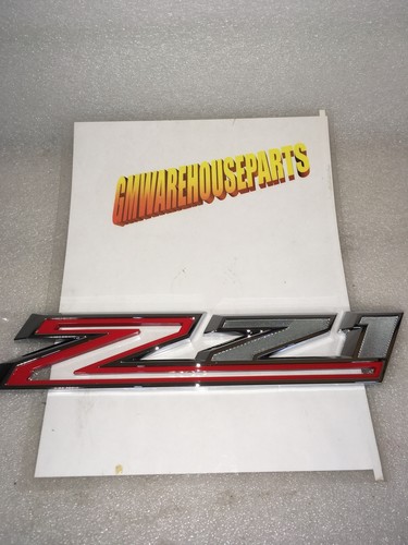 2019-2020 SILVERADO PASSENGER SIDE CHROME "Z71" FENDER EMBLEM NEW ...