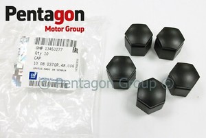 Genuine Vauxhall Astra J/K Mokka X Insignia B x5 Black 24mm Wheel Nut ...