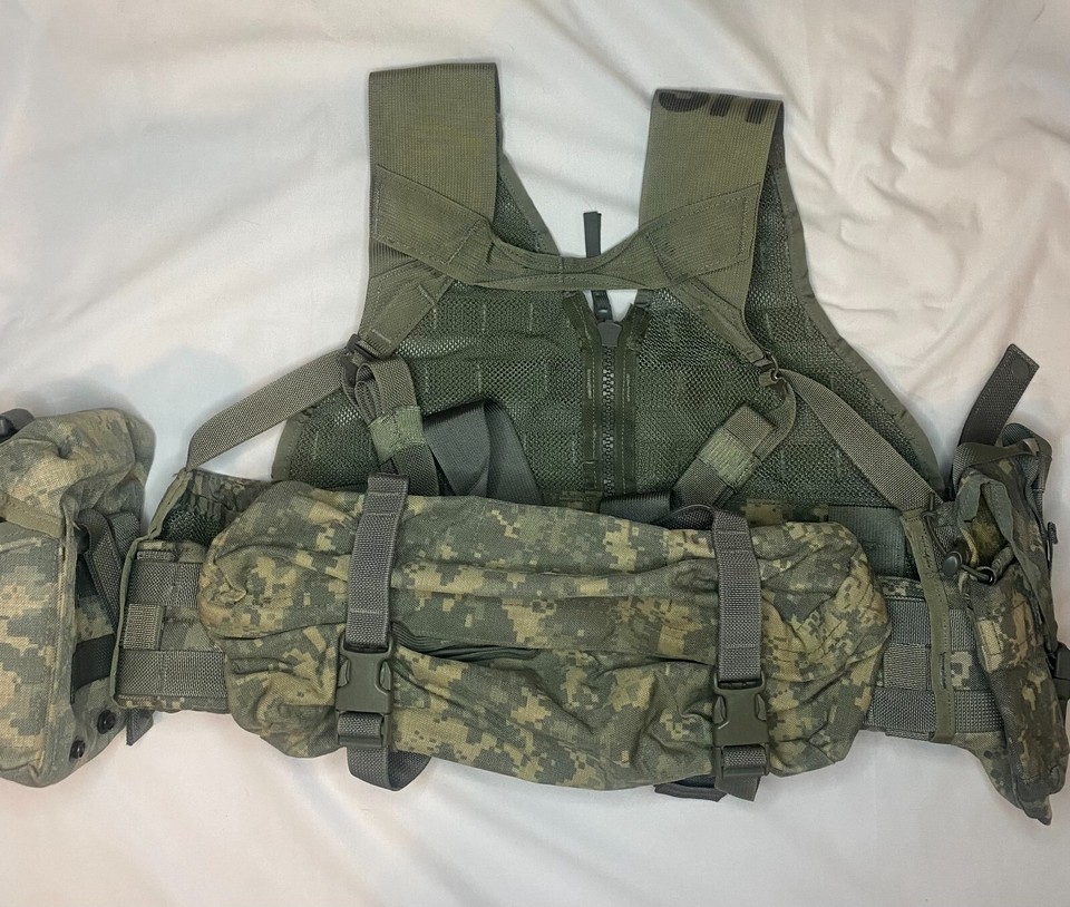 USGI- FLC- Tactical Vest-Chest Rig Set - QRF Vest-V2- 10 Piece Set ...