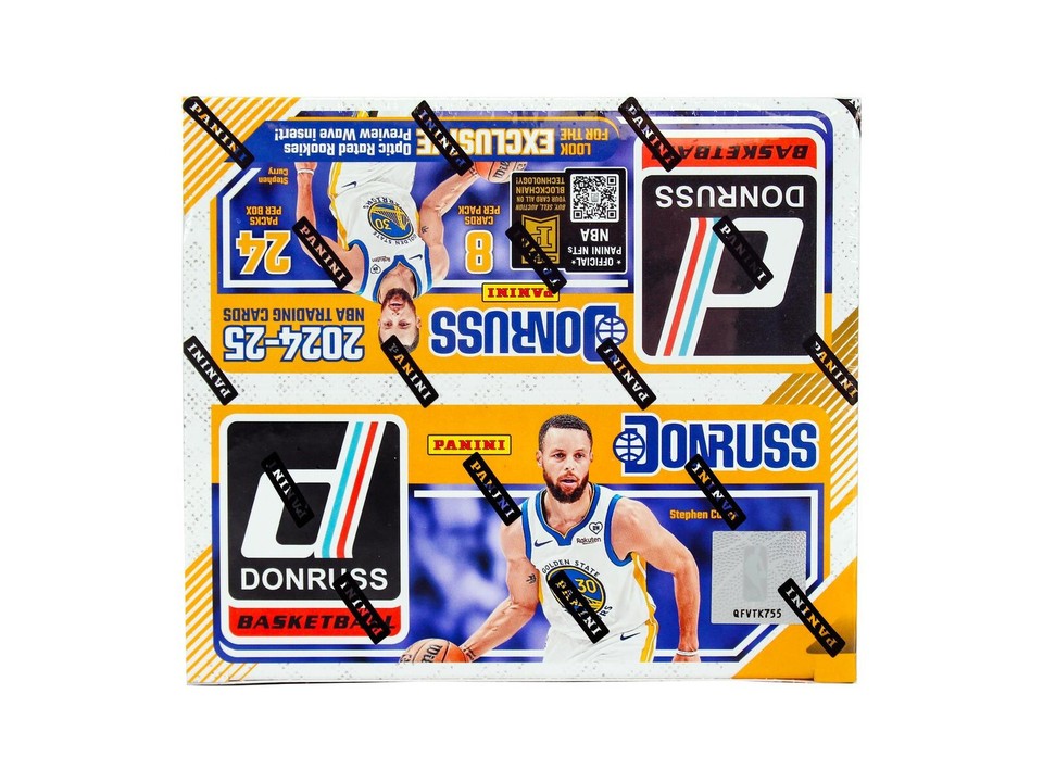 2024-25 Panini Donruss Basketball NBA Factory Sealed Unopened Retail 24 ...