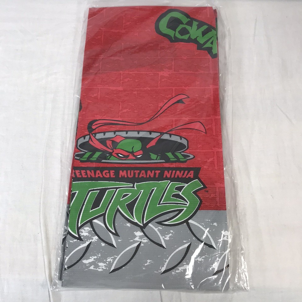 Teenage Mutant Ninja Turtles Paper Table Cover Cloth Red Birthday Party ...