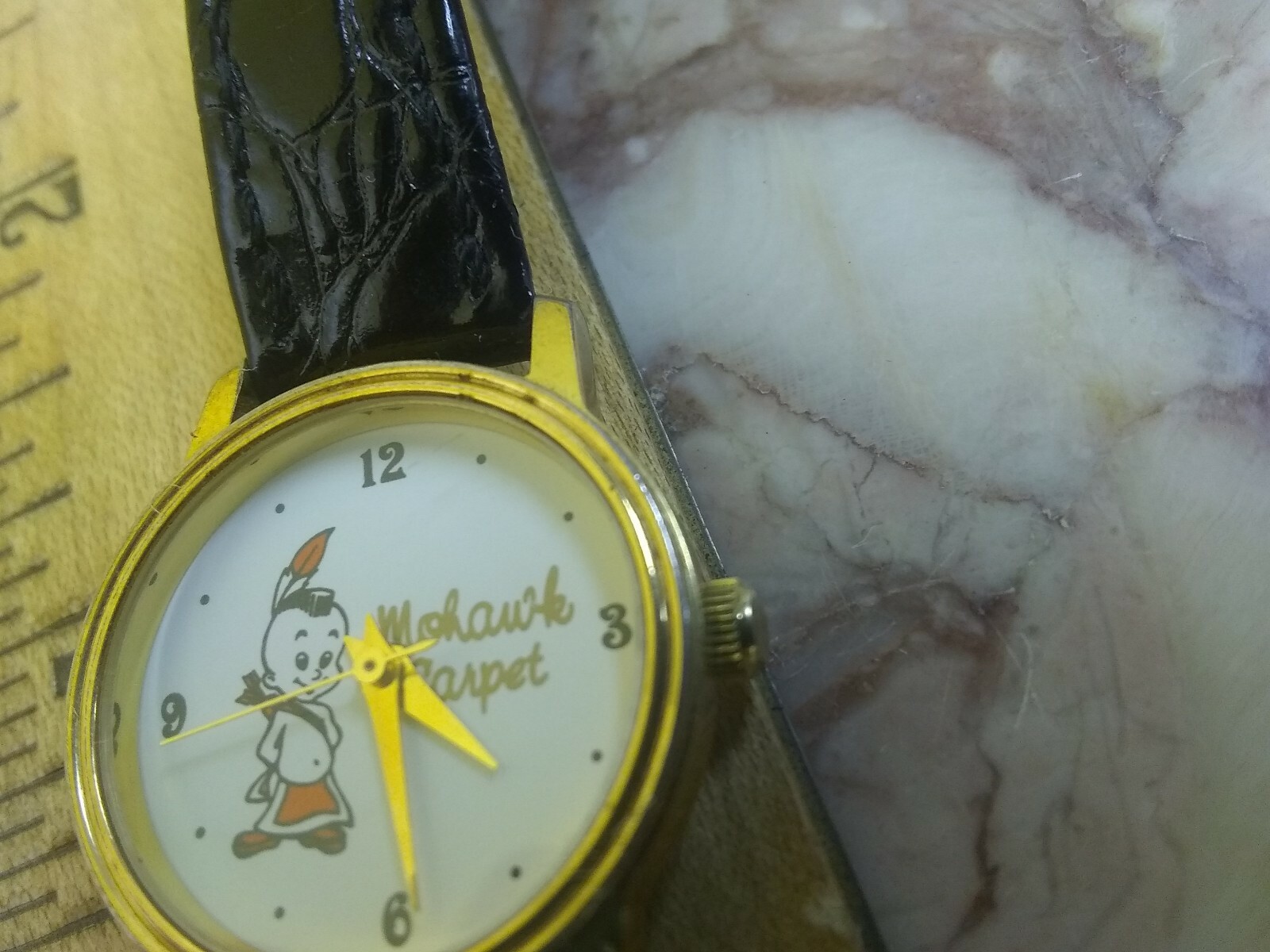 Mohawk Carpet Vintage Tommy Mohawk Logo Promotional Watch w/ Band ...