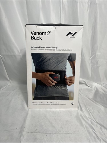 Hyperice Venom 2 Heated Back Massage Wrap, Black | eBay