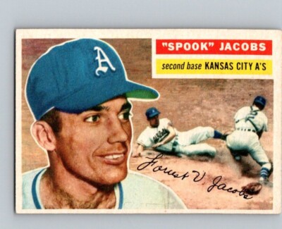 1956 TOPPS BASEBALL #151 SPOOK JACOBS NRMT RB | eBay