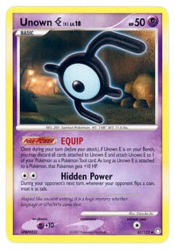 Unown E (Uncommon)[MT]: Buy and Sell Prices & Values - Pokécazilla