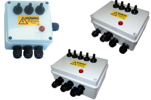 PondXpert Weatherproof 3 4 6 Way Switch Junction Box Garden Pond ...