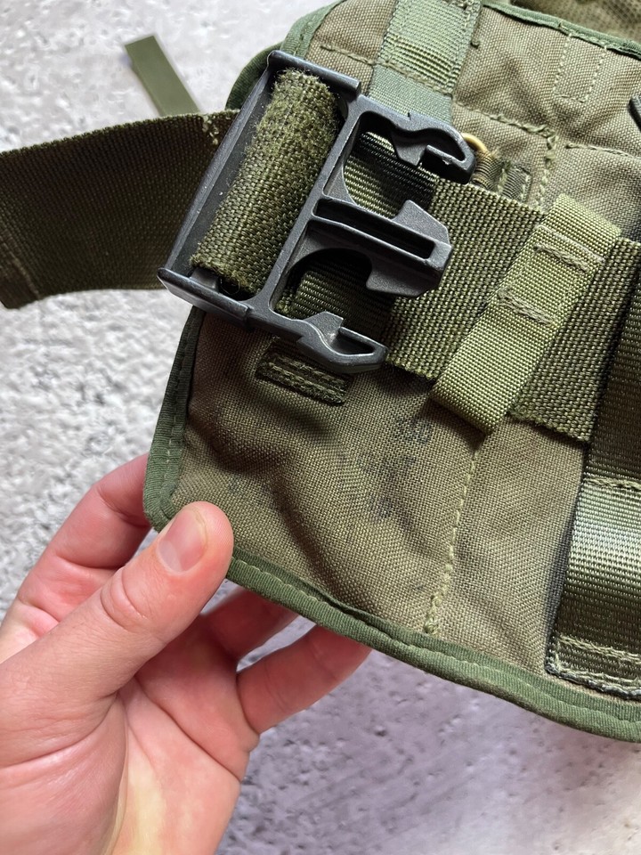 British Army PLCE Webbing Belt Kit Olive Green Loadout Set 1990s ...