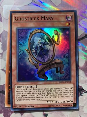 Ghostrick Mary - MP14-EN203 - 1st Edition - Super Rare - YUGIOH! NM | eBay