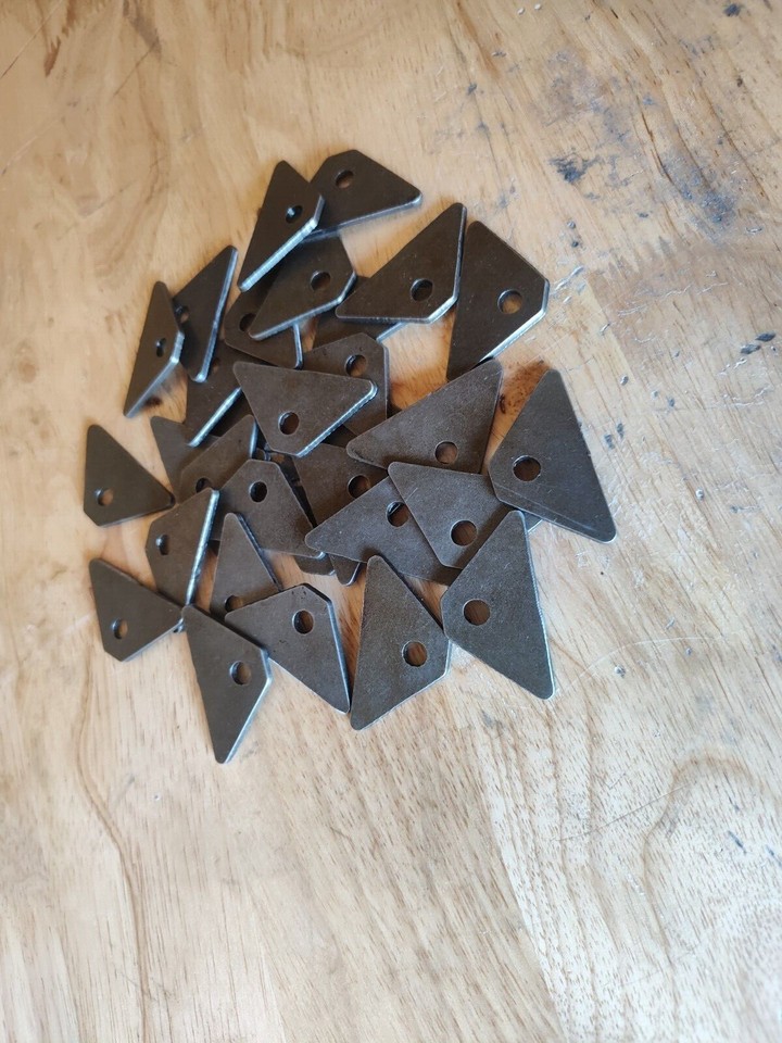 "26 Pack" Body Tabs, Chassis Tabs, Accessory Tabs 1/8" Steel Weldable 3 ...