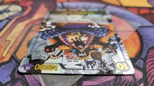 Marshall D Teach OP09-093 Secret Manga Rare One Piece Card English | eBay