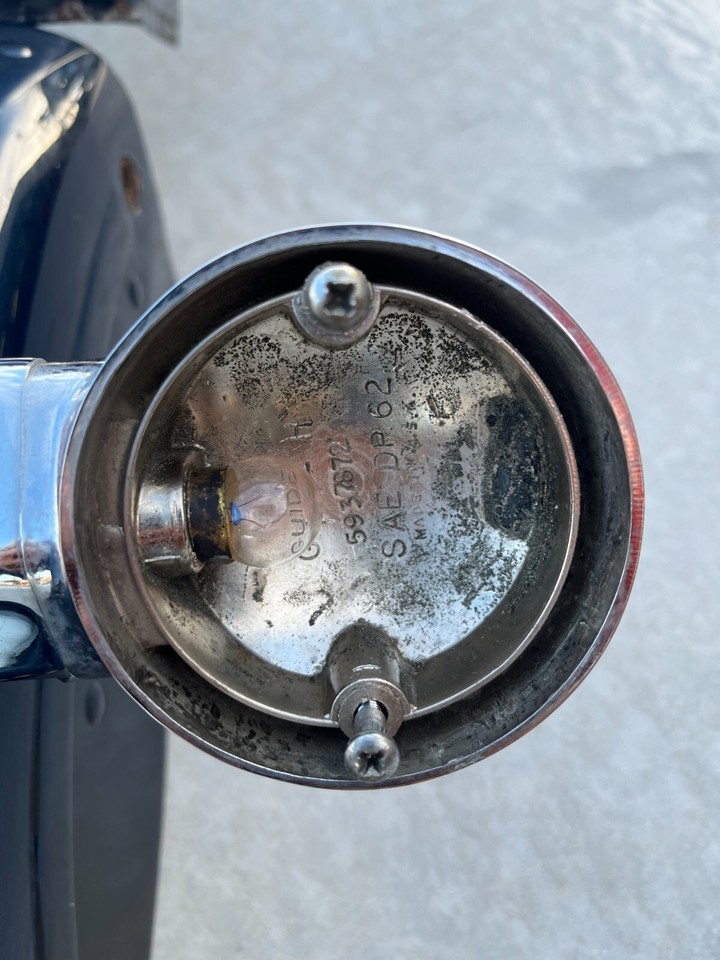 Vintage Harley Davidson 58-Up Panhead/Shovelhead Rear Hinged Fender FLH ...