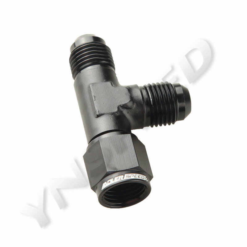 6AN Male To AN6 Male To AN-6 Female Flare Tee T Piece Fuel Fitting ...