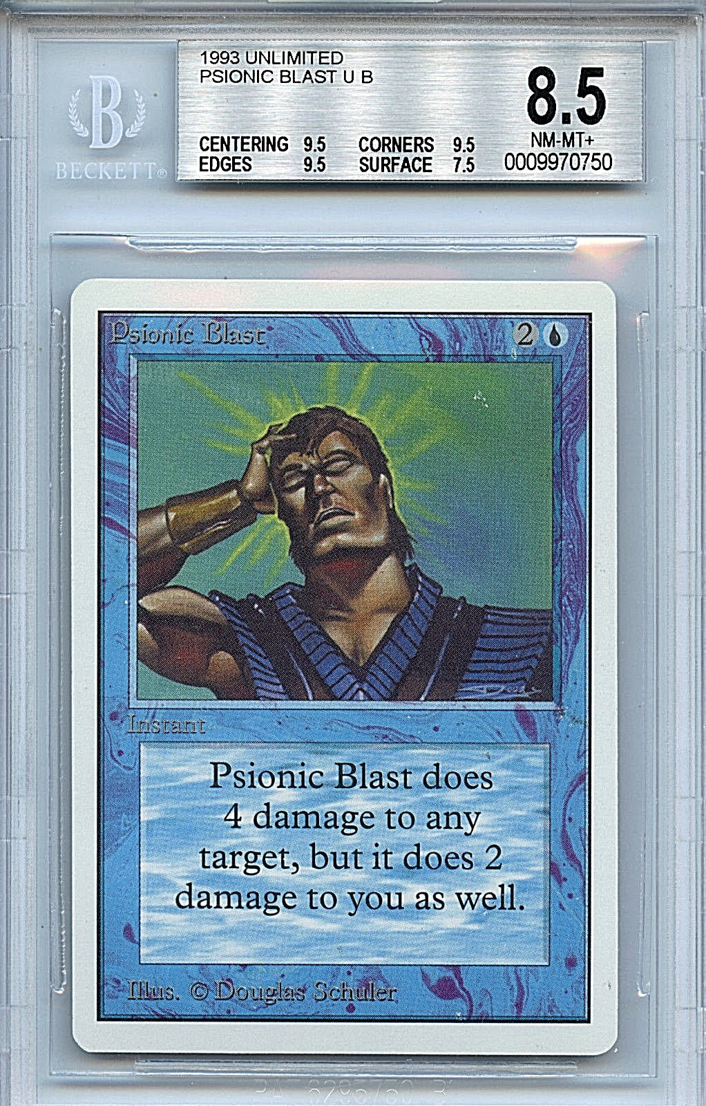MTG Unlimited Psionic Blast BGS 8.5 NM/MT+ Card Magic the Gathering WOTC 0750 | eBay