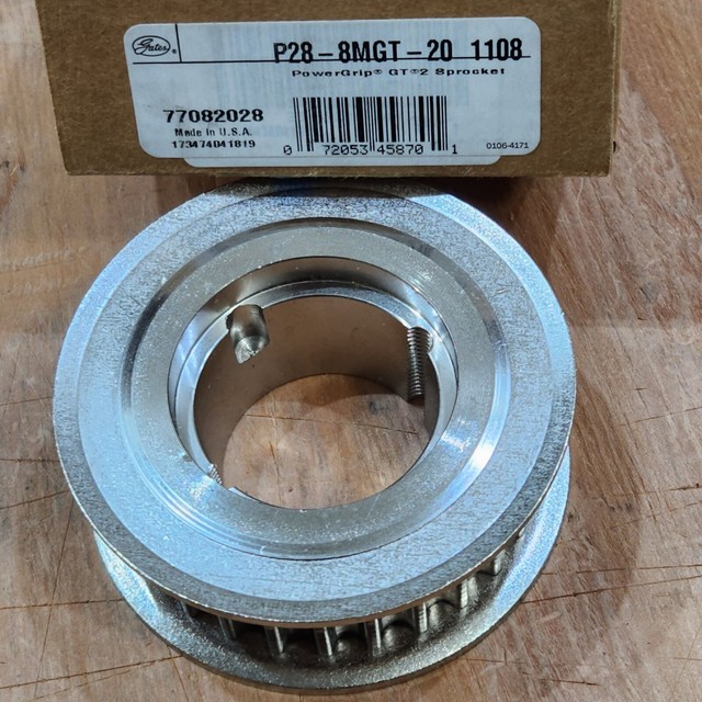 Gates GT2 P28-8MGT-20 1108 Belt Sprocket PowerGrip for sale online | eBay