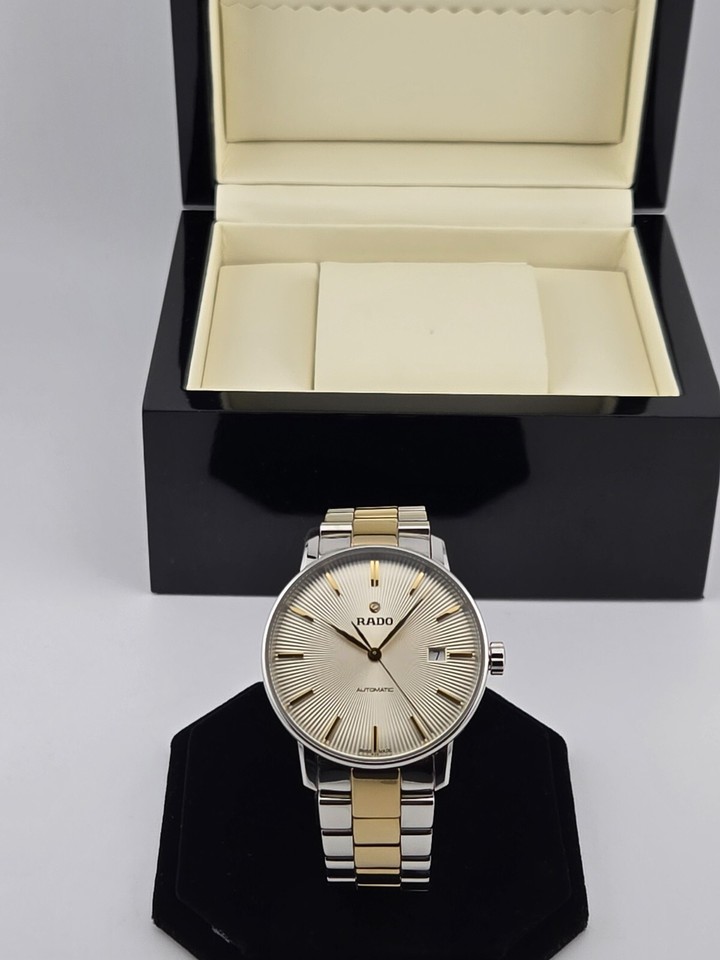 Rado Men's Coupole Classic Gold Accents Automatic Watch - R22860103 ...