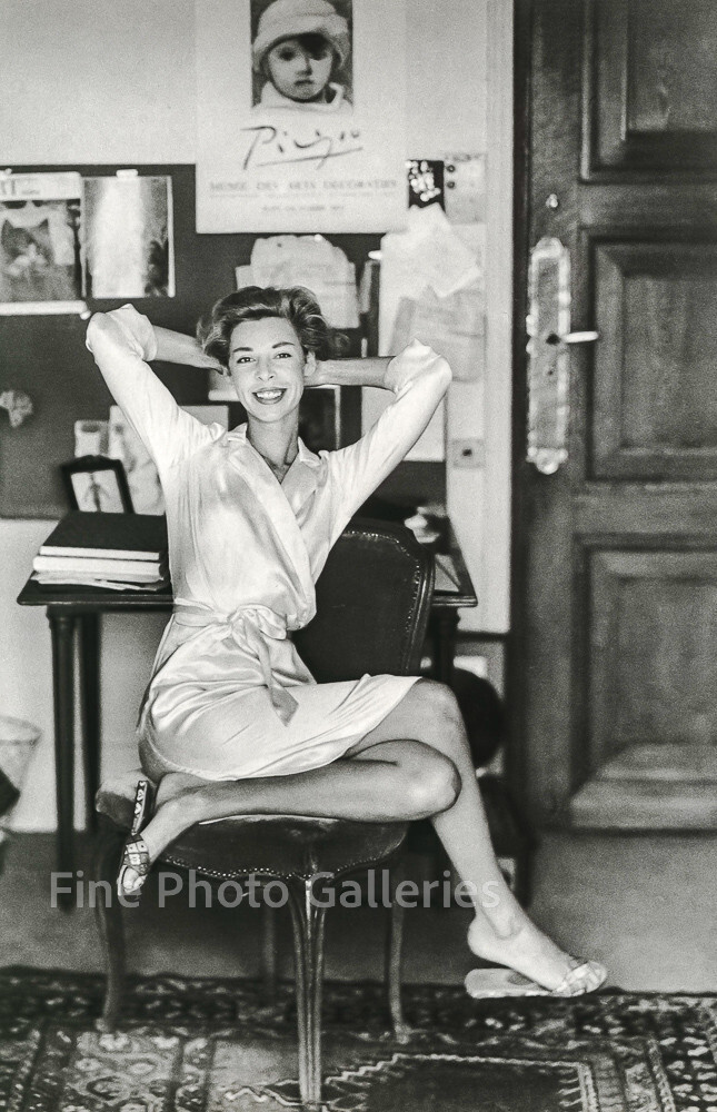 1955 Vintage RICHARD AVEDON Second Wife EVELYN Model Duotone Photo Art ...